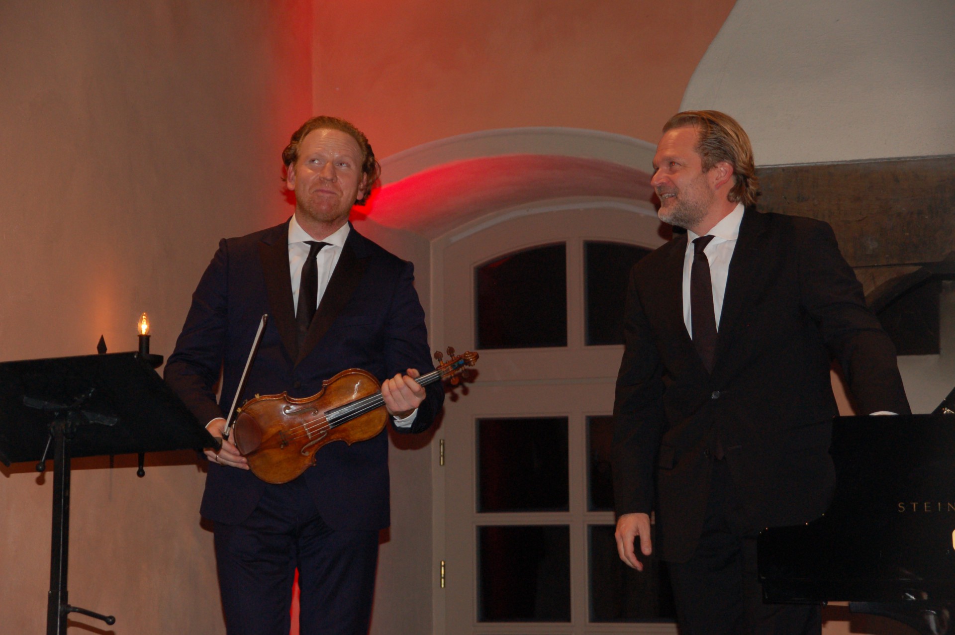 Geiger Daniel Hope und Pianist Sebastian Knauer begeistern Publikum in ...