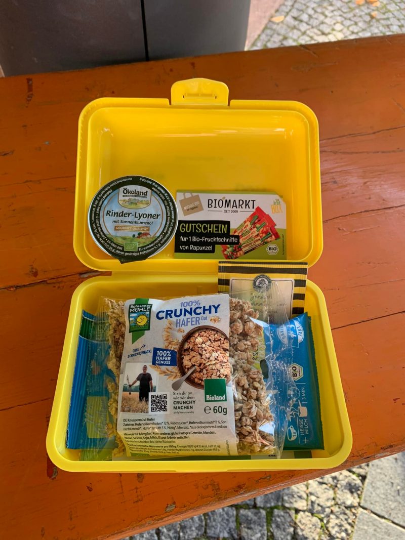 Bio-Brotboxen für 110 Schulen in Mecklenburg-Vorpommern » Wir sind Müritzer